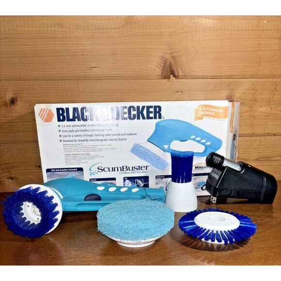 Black & Decker | Bath | Black Decker Scumbuster Kit Cordless Tub Tile ...